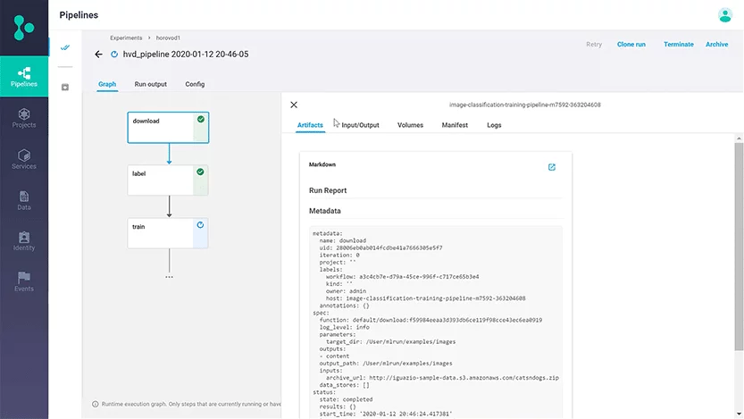 MLRun | Automated and Scalable Pipeline Orchestration | Iguazio