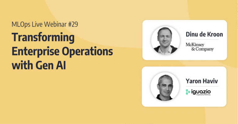 MLOps Platform | Iguazio